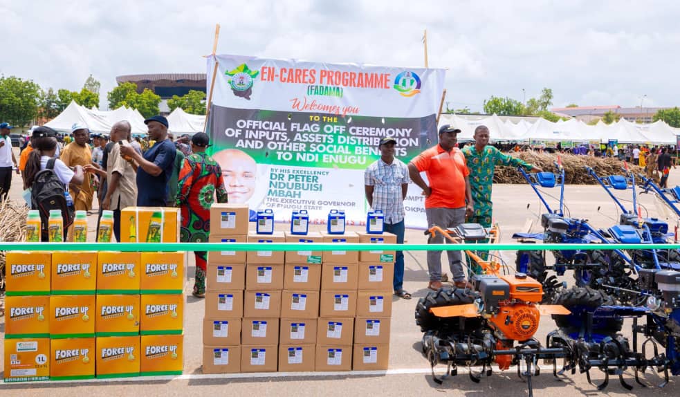 Gov Mbah Flags off Distribution of N4.6bn Worth of Agro Inputs, MSMEs ...