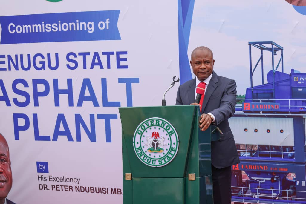 Gov Mbah Commissions State-Owned Mega Asphalt Plant in Enugu – ENUGU ...