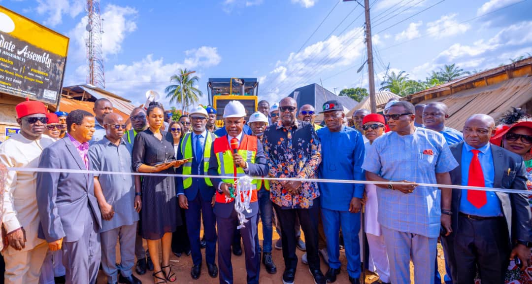 Gov Mbah Flags-off 78.85km of multiple Roads in Nkanu East and West ...